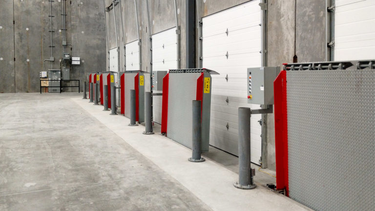 Vertical Dock Levellers - Lower Mainland Dock Products Ltd.